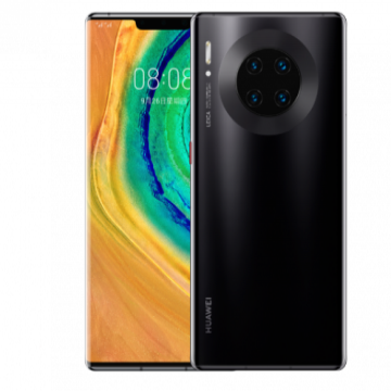 HUAWEI Mate 30 Pro 麒麟990 双4000万徕卡电影四摄 4G全网通 8GB+128GB（亮黑色） — 7nm旗舰芯片麒麟990，强大算力；双4000万徕卡电影四摄；超曲面 ...